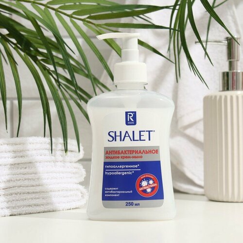 Shalet Жидкое крем-мыло SHALET антибактериальное, гипоаллергенное 250 мл