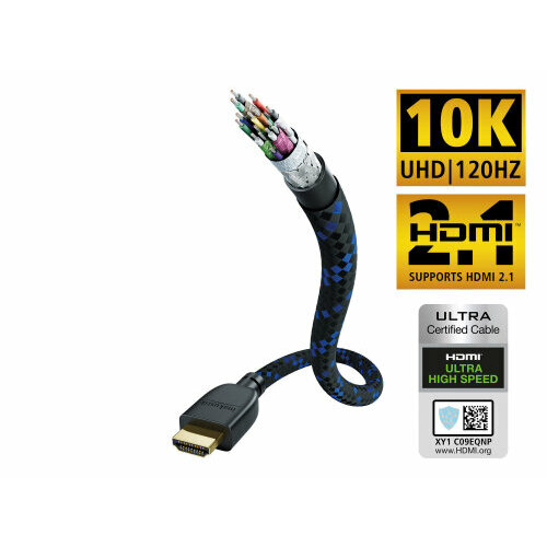 Кабель HDMI Inakustik Premium 2.1, 3.0 м