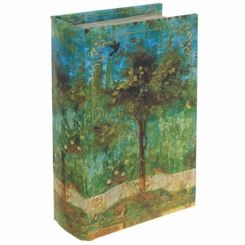 Шкатулка - книга декоративная для хранения бижутерии, универсальная, подарочная коробка 11 х 5 х 17 см
