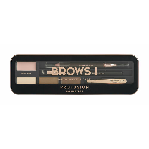 ProFusion Набор для макияжа бровей Brows I (5 элементов), 120 г