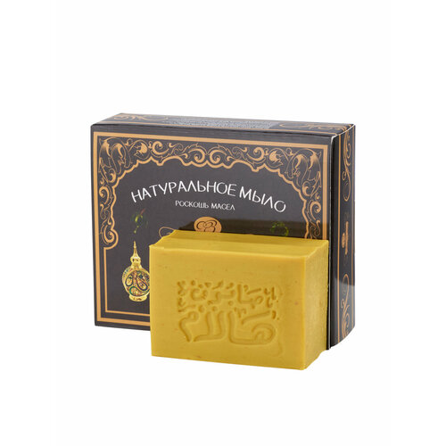 Aleppo Soap Алеппское оливковое мыло премиум "Свежесть лаврового листа" из Алеппо, Сирия, 145 г