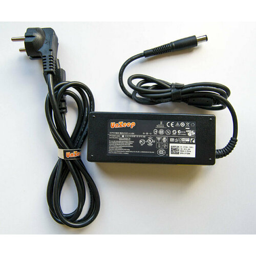 Для Dell Inspiron 1545 Зарядное устройство UnZeep, блок питания ноутбука (адаптер + сетевой кабель)