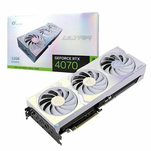 Видеокарта Colorful iGame GeForce RTX 4070 Ultra W OC -V 12 ГБ