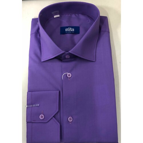 Рубашка Elita, размер 42/176, фиолетовый