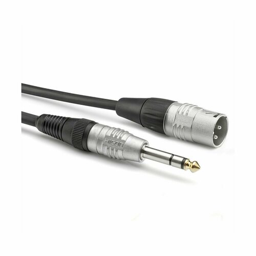 Sommer Cable HBP-XM6S-0600 микрофонный кабель BASIC+, XLR(M) < > 6,3 Jack stereo, 6 м, HICON