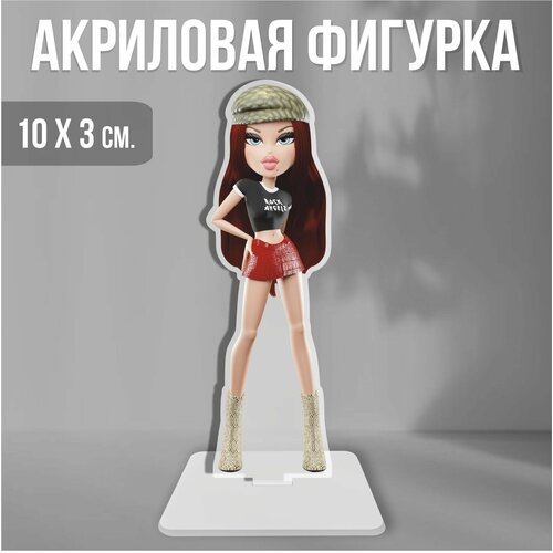 Акриловая фигурка декоративная / статуэтки для интерьера Кукла Bratz 2021 rock angeks Рокси