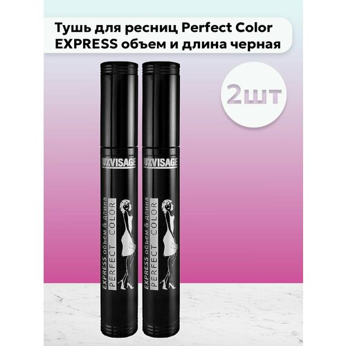 Набор 2 шт Тушь для ресниц Perfect Color EXPRESS