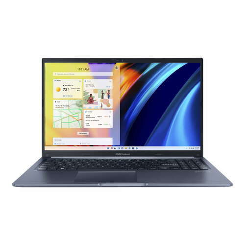 Ноутбук ASUS Vivobook 15 X1502ZA-BQ368, 15.6" (1920x1080) IPS/Intel Core i7-1255U/16ГБ DDR4/1ТБ SSD/Iris Xe Graphics/Без ОС, синий (90NB1021-M00J90)