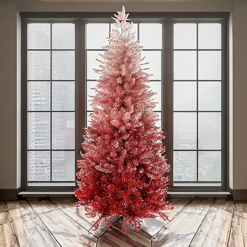 A Perfect Christmas Розовая искусственная елка Vegas 213 см, фольга 31HVET213
