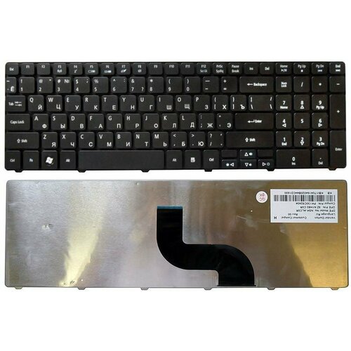 Клавиатура для ноутбука Acer 9Z. N1H82. L00, Чёрная, Матовая