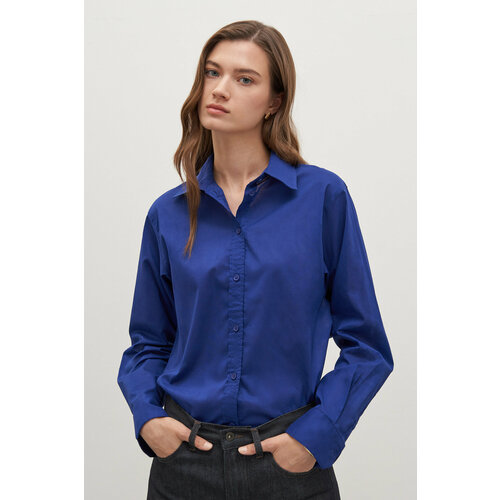 Блуза  FINN FLARE, размер M, синий