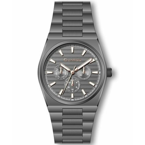 Наручные часы Guardo 12714-4, серый, серебряный