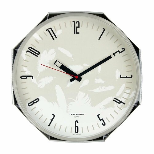 Часы настенные Перья d30,8 см