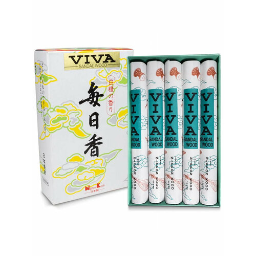 Японские благовония Nippon Kodo Viva (серия Mainichikoh) палочки ароматические, 450 шт.