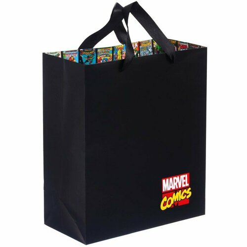 Пакет ламинированный вертикальный, Comics, Мстители, 23х27х11 см