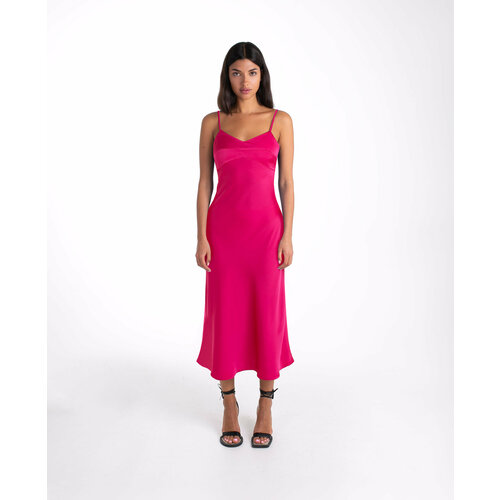 Платье BUBLIKAIM, размер 44, фиолетовый, розовый