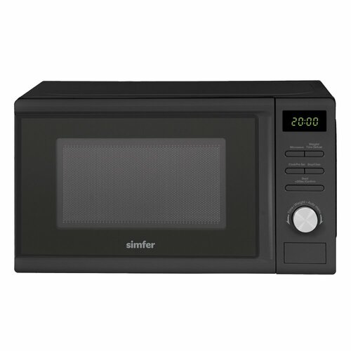Микроволновая печь соло Simfer MD2260, 20 литров, 700 Вт, черная