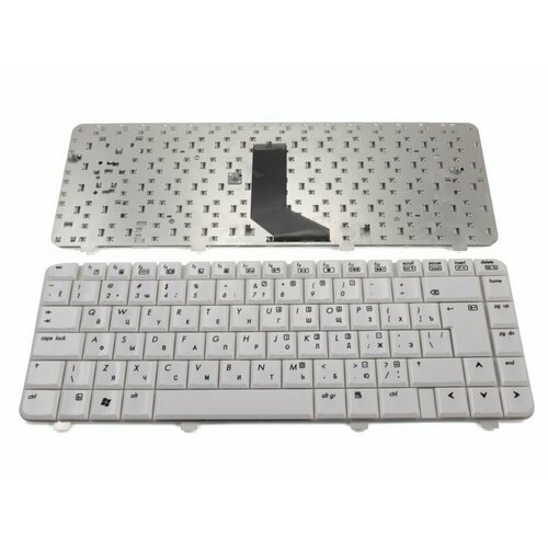 Клавиатура для ноутбука HP 486901-251 белая