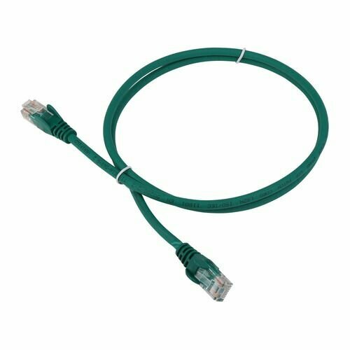 Патч-корд LanMaster вилка RJ-45, вилка RJ-45, кат.5E, LSZH, 5м, зеленый [lan-pc45/u5e-5.0-gn]