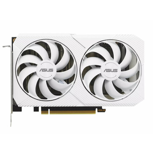 Видеокарта ASUS Dual GeForce RTX 3060 White OC Edition 1320Mhz PCI-E 4.0 8192Mb 15000Mhz 128 bit HDMI 3xDP DUAL-RTX3060-O8G-WHITE