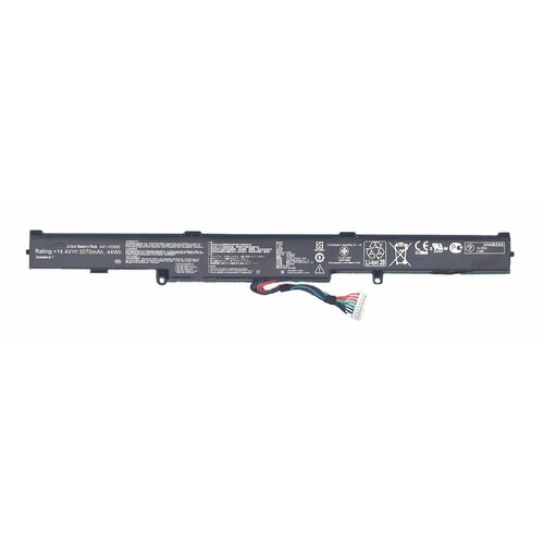 Аккумуляторная батарея для ноутбука Asus X450J (A41-X550E) 15V 44Wh черная
