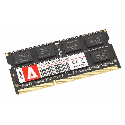 Оперативная память Azerty NB-4G-DDR3-PC3-1333, SODIMM 4Gb DDR3 1333МГц