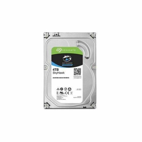 Жесткий диск Seagate "3.5" 4TB SkyHawk Surveillance HDD SATA 6Gb/s, 5900rpm, 64MB, 24x7, Bulk {25}" (003308)