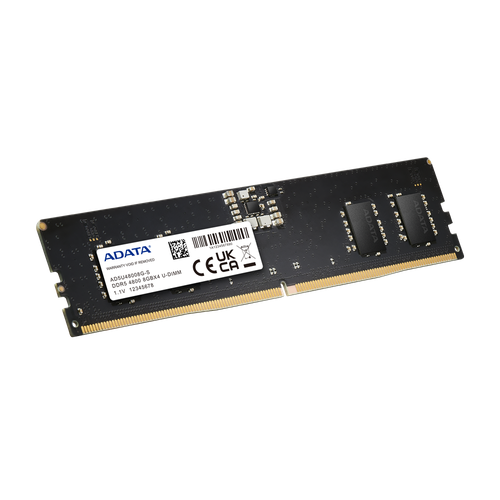 ADATA Модуль памяти ADATA 8GB DDR5 4800 UDIMM AD5U48008G-S, CL40, 1.1V