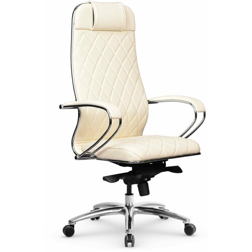 Компьютерное офисное кресло Metta Samurai КL-1.04 М-Edition MPES Молочное