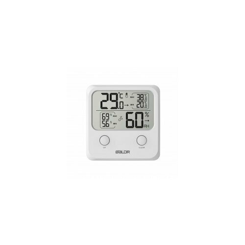 Термогигрометр цифровой с тенденцией изменения температуры и влажности Baldr B0335TH-2