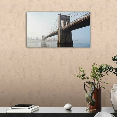Картина на холсте 60x110 LinxOne "Города, архитектура" интерьерная для дома / на стену / на кухню / с подрамником