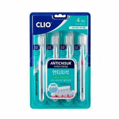 Clio Набор щеток зубных Antichisuk New MLR Toothbrush, 5 шт