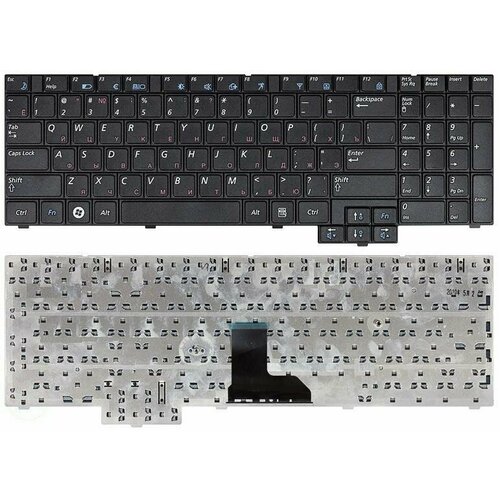 Клавиатура для ноутбука Samsung R519 R528 R530 R540 R618 R620 R525 R719 RV510 RV508 черная