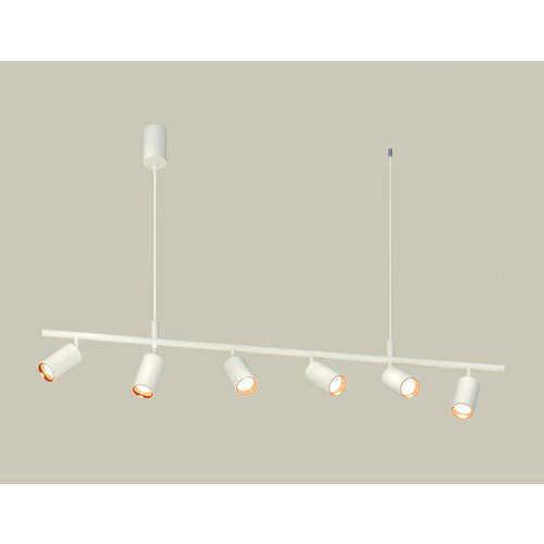 Светильник подвесной Ambrella Traditional DIY XB9005300, GU5.3, кол-во ламп:6шт, Белый