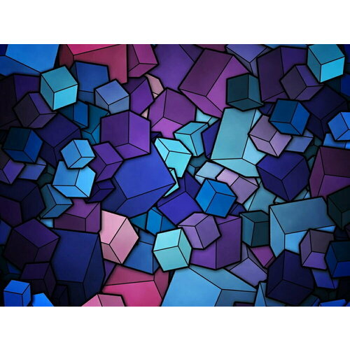 Плакат, постер на бумаге Abstraction: Geometry/Абстракция: Геометрия/искусство/арт/абстракция/творчество. Размер 30 на 42 см