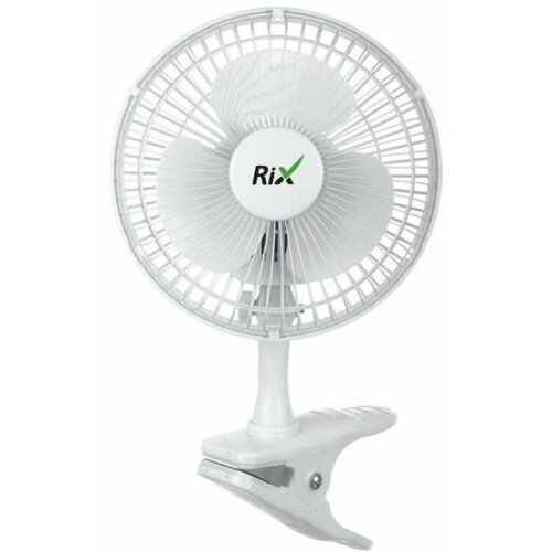 Вентилятор настольный Rix RDF-1500WB, белый