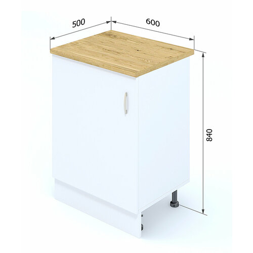 Кухонный модуль напольный 60х84х50 касторама