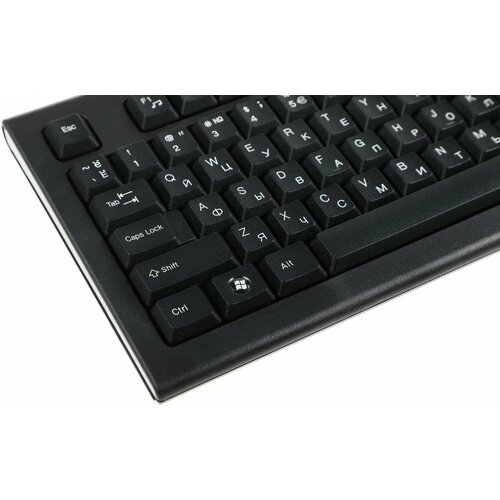 Комплект клавиатура+мышь A4Tech 3000NS черный/черный