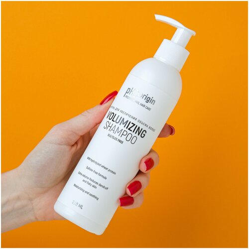 Профессиональный бессульфатный шампунь для увеличения объема волос pH Origin Volumizing Daily Shampoo 250 мл