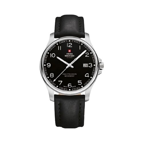 Наручные часы SWISS MILITARY BY CHRONO, серебряный, черный