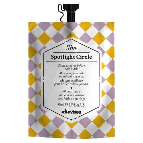 Davines The Circle Chronicles The Spotlight Circle Маска-суперблеск для волос, 60 г, 50 мл, дой-пак