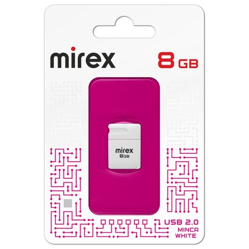 USB-Flash Mirex 16GB Minca White