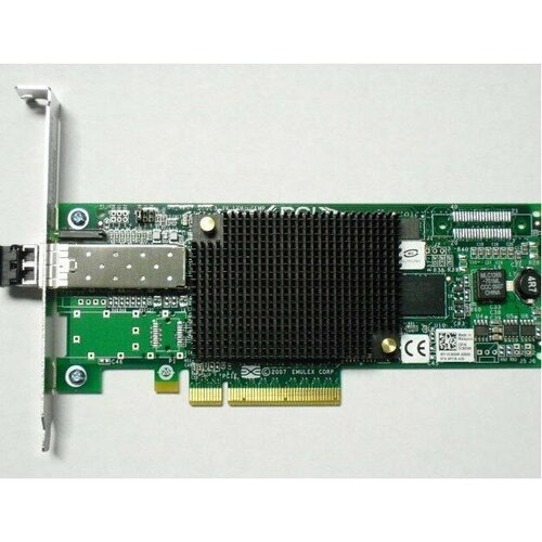 Сетевой адаптер LPE12000 Emulex 8Gb/s Fibre Channel PCI Express 2.0 Single Channel Host Bus Adapter