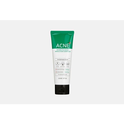 Очищающая пенка для проблемной кожи с кислотами SOME BY MI aha-bha-pha 30 days miracle acne clear foam