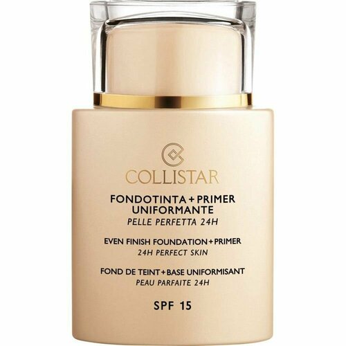 COLLISTAR Тональный крем+праймер 2 в 1 Even Foundation+Primer 24h Perfect Skin 02 35ml