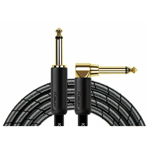 Kirlin IWB-202BEGL 6M BM кабель инструментальный Разъемы: 1/4" прямой моноджек 1/4" угловой мон
