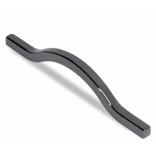 Ручка-скоба мебельная 96/128 мм черный никель