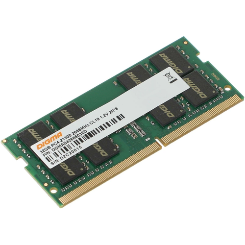 Оперативная память Digma DDR4 32Gb (dgmas42666032d)