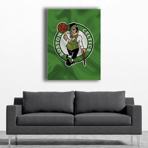 Интерьерная картина на холсте / NBA / Boston Celtics 50*70