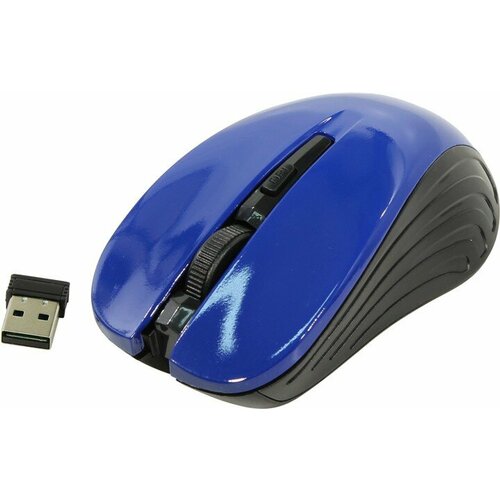 Мышь Oklick 545MW Blue-Black USB